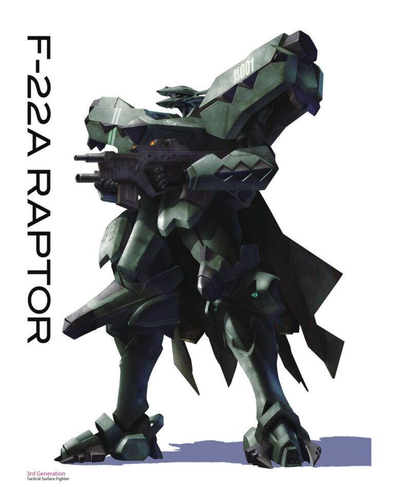 Mecha Profile: F-22A RAPTOR - Muv-Luv Alternative