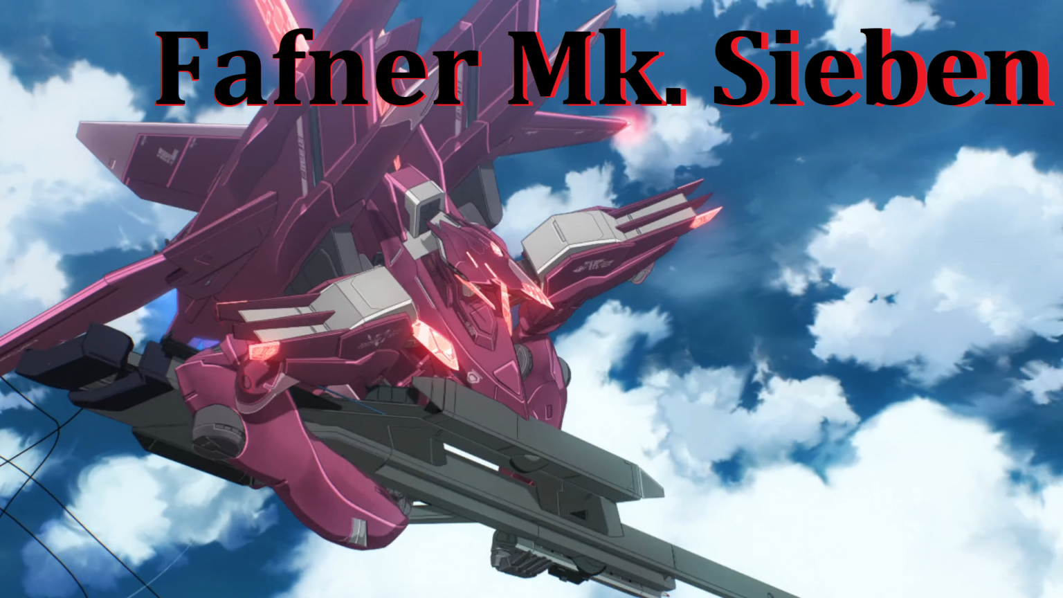 Mecha Profile: Fafner Mark Sieben - Soukyuu no Fafner: Dead Aggressor