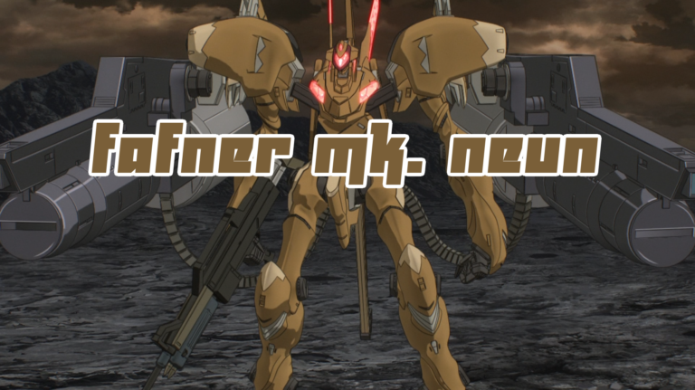 Mecha Profile: Fafner Mark Neun - Soukyuu no Fafner: Dead Aggressor