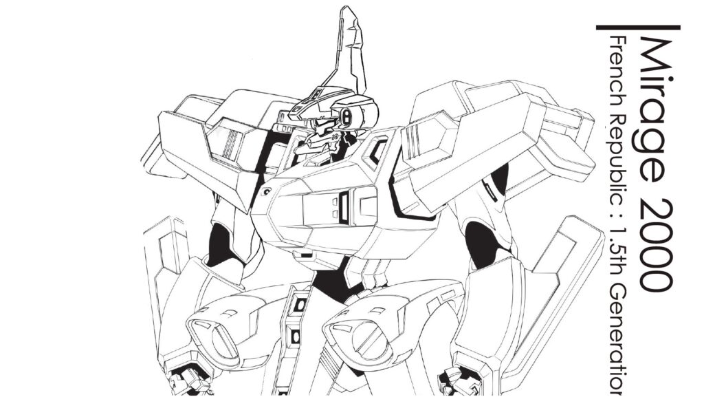 Mecha Profile: Mirage 2000 - Muv-Luv Alternative