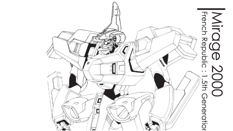 Mecha Profile: Mirage 2000 - Muv-Luv Alternative