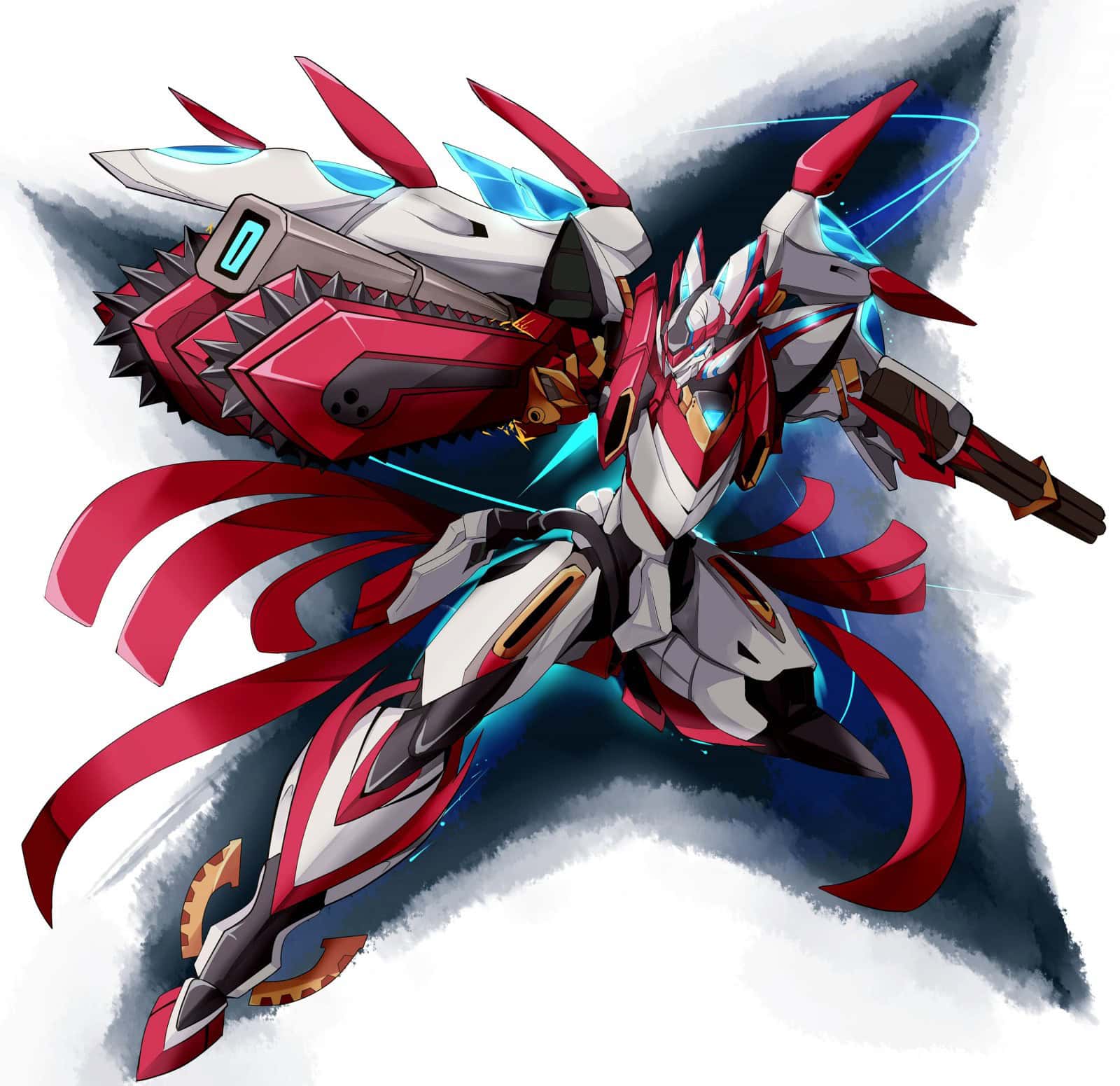 Mecha Profile: AHSMB Red Five - Ginga Kikoutai Majestic Prince