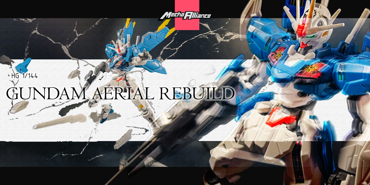 Kit review: HG TWFM 1/144 Gundam Aerial Rebuild - Mecha Alliance