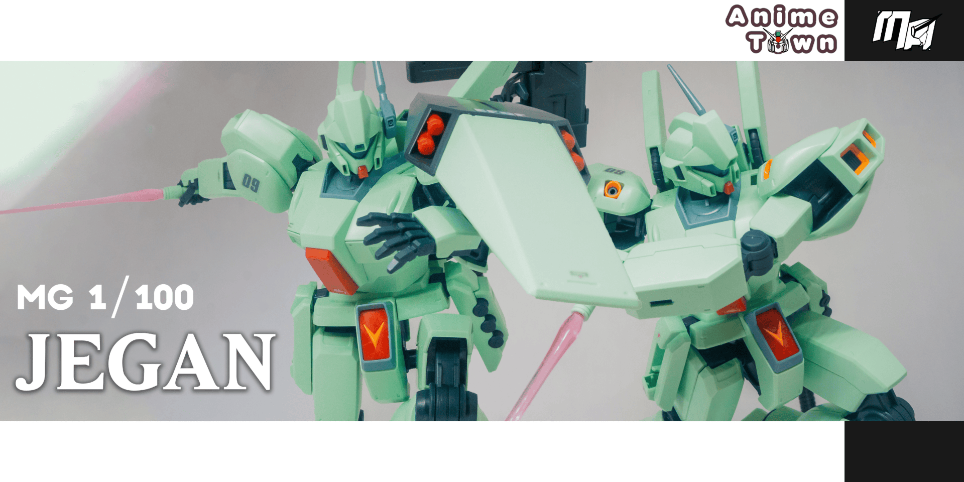 Kit review: MG 1/100 - Jegan - Mecha Alliance
