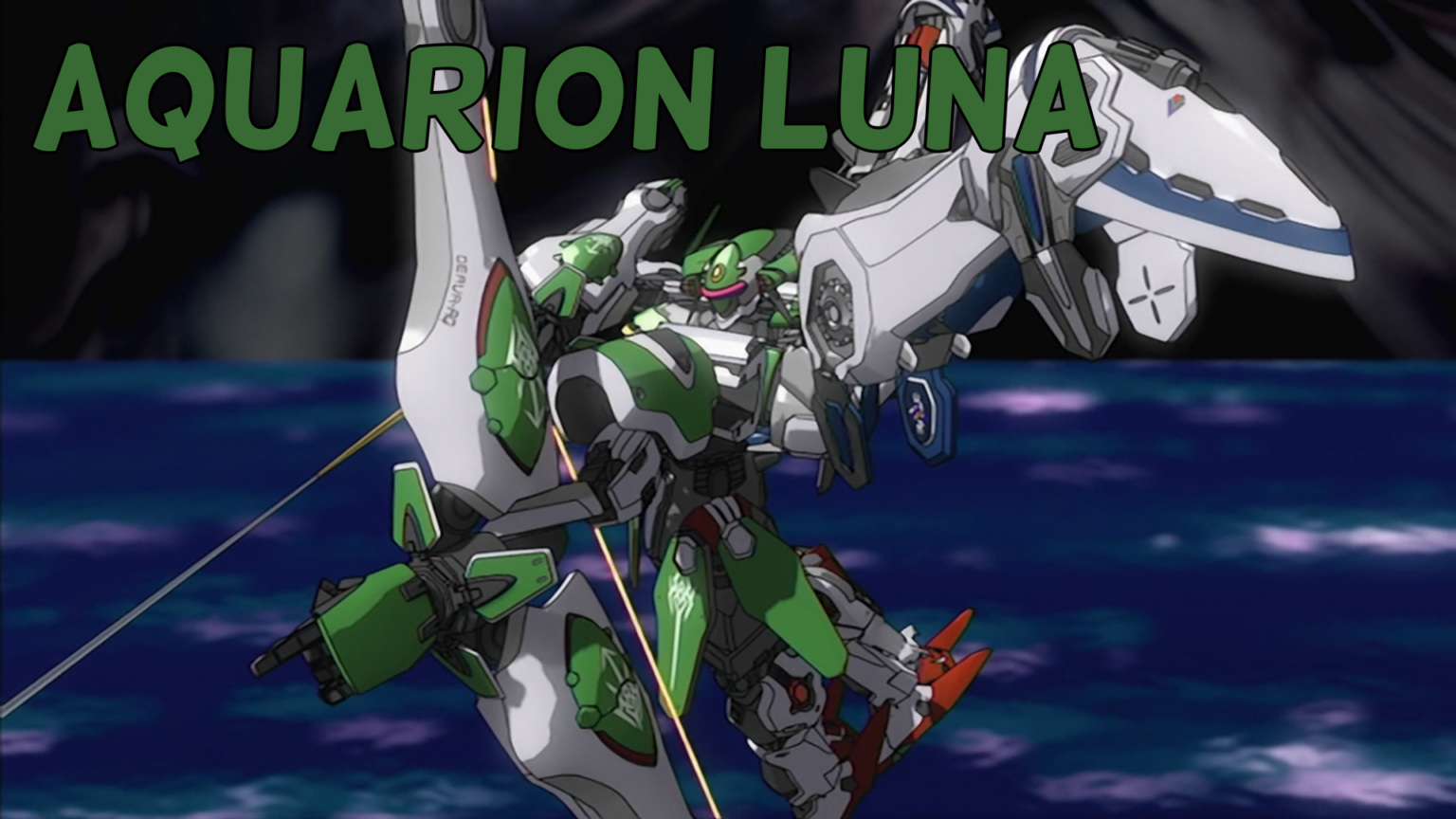 Mecha Profile: Aquarion Luna - Sousei no Aquarion