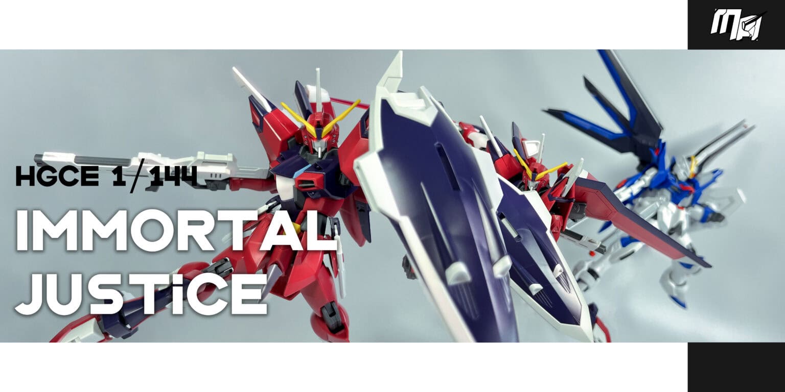 Kit review: HGCE 1/144 Immortal Justice Gundam - Mecha Alliance